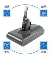 China 21.6V Li Ion Dyson Replacement Battery Pack For V8 V7 Handheld Table Vacuum Cleaners for sale