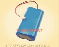 China Rechargeable 18650 Li Ion Battery Pack 4400mAh for Laser Therapeutic Instrument for sale
