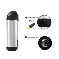 China 13S5P Ebike Water Bottle Battery , Side Open Down Tube 36V Lithium Ebike Battery for sale
