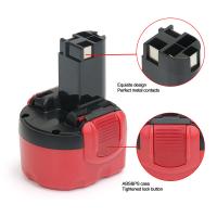 China Power Tool Battery 9.6V 2500mAh for Boschbat048, Bat100, Bat119, 2607 335 540, 2607 335 674, 2607 335 682 for sale