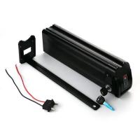 China 36V Silver Fish Powerful 10s6p 10s5p Lithium Ion Battery With USB Black Silverfish Style E-Bike Battery for sale