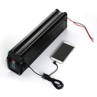 China 36V 11.6AH 10s6p 10s5p Silver Fish 18650 Lithium Ion Battery USB For Electric Bike E-Bike Battery for sale