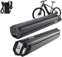 China 36V 10.4ah E-Bike Replacement Battery 13s4p Black 30A PCB Protection With 5V USB Charger for sale