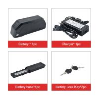 China Lithium Ion E Bike Downtube Battery 36V 12Ah 20Ah for Bicycle Power Battery for sale