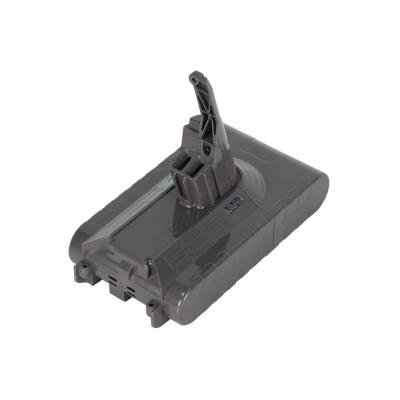 China Dyson Replacement Battery 21.6V 2.5Ah For Cordless Dyson V8 Vacuum Cleaner 7.2V 12V 14.4V 18V for sale