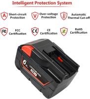China 10 Years Factory Replacement 28V High Voltage Milwaukee Power Tool Battery 6000mAh with 1 Year Warranty for sale