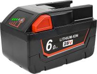 China 28V 6000mAh Slide Pack Battery Compatible With Milwaukee Cordless Power Tools Compatible Replacement Milwaukee for sale