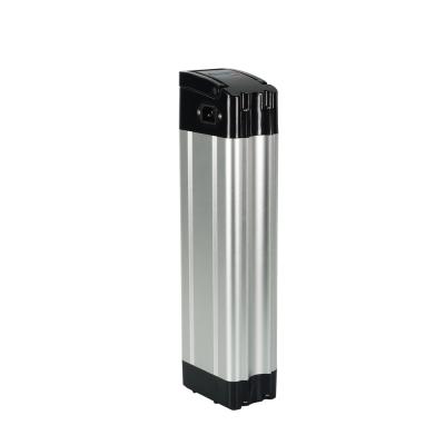China Silver Fish E-Type E Bike Battery 1000W 24V 36V 48V 10ah 15ah 20ah Downtube Akku Vacuum Cleaner Battery Pack for sale