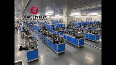 China Global Warranty 100-120pcs/min kn95 mask production machine Korea kn95 mask machine for sale