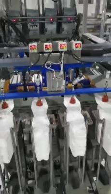 China Korea fish mask packaging machine automatic kf94 medical mask packaging machine for sale
