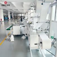 China 5.5kw 3 Ply Earloop Mask Machine 150pcs/Min Earloop Mask Producing Machine for sale