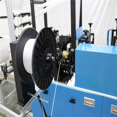 China 220V 15W KN95 Foldable Mask Machine PLC Head Loop Mask Machine for sale