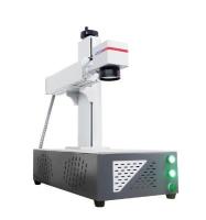 China 20w 30w 50w Fiber Laser Marking Machine for Ring Pen 3D 2D Maximum Marking Speed 700mm/s Cooling Mode Air Cooling GONXING for sale