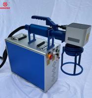 China 110mm*110mm CNC Mopa Laser Marking and Engraving Machine 3D Dynamic Color Marking Win XP/7/8/10/11 64bit 100000hours for sale