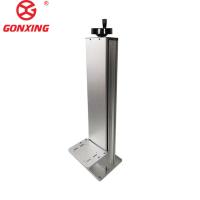China 68 KG Weight Brass Metal Plastic Laser Engraving Marking Machine with EZCAD Control Software 0.015mm Working Accuracy for sale