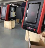 China MAX Laser Source 3D Enclosed Type CNC Marking Engraving Cutting Machine for Gold Silver Metals in 110*110mm Marking Area for sale