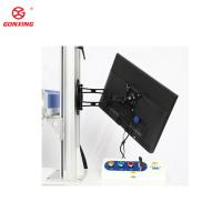 China Raycus 30KHz-100KHz Pulse Frequency Fiber Laser Marking Machine for Gold Silver Aluminum Copper Steel Plastic Engraving for sale