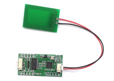 China 13.56MHz HF RFID Read Write Module Embedded Chip Reader for Charging Station 5V TTL RS232 for sale