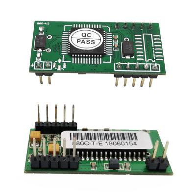 China 13.56MHz RFID Reader Writer Module NFC TTL RS232 for ID Card 5V 39mm for sale