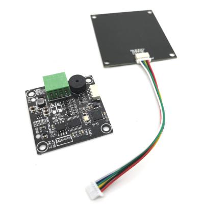 China RTU Modbus RS485 Embedded RFID Reader Board 13.56MHz ISO14443A 0-8cm for sale