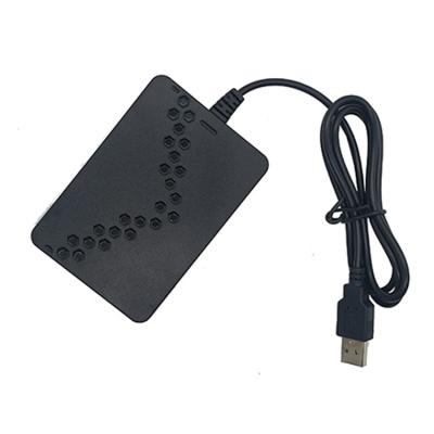 China 13.56MHz Active RFID Tag Kiosk Card Reader ABS NFC Tag Reader USB Plug and Play 125kHz for sale