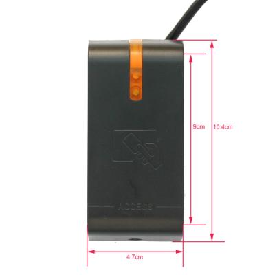 China 13.56MHz Wall Mounted RFID Reader Access Control NFC Reader RS232 RS485 9600 for sale