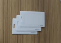China CR80 TK4100 125kHz RFID Card with Slot Printable PVC 85.5x54mm for sale