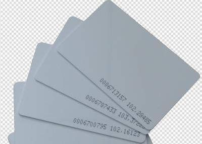 China CR80 TK4100 125kHz RFID Card with Slot Printable PVC 85.5x54mm for sale
