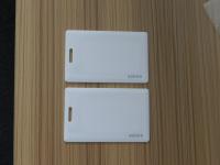 China 125kHz EM4200 TK4100 1.8mm Thick RFID Clamshell Card 18 Digits LF Card for sale