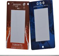 China Large Format Sized LOGO QR Code PVC RFID Smart Card For Hotel Event Conference for sale