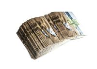 China RFID Paper Card 13.56MHz 85.5x54mm Printable Recyclable Hotel Key Card for sale