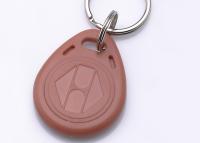 China UID Changeable RFID Key Tags Rewritable Keychain ISO15693 Writable Clone Keyfob for sale