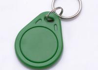 China UID Changeable RFID Key Tags Rewritable Keychain ISO15693 Writable Clone Keyfob for sale
