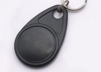 China Customized 125kHz RFID Key Fob EM4305 TK4100 Access Control Tag Waterproof ABS 41x33mm for sale