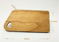 China Custom Eco-Friendly Wood RFID Key Tag NFC Wooden Keychain N-TAG 213 216 85.5x54x1.2mm for sale