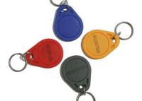 China 125kHz RFID Keyfob TK4100 Proximity ID Card Chip ABS Keychain for Access Control 41x33mm for sale
