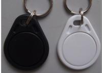 China 125kHz RFID Keyfob TK4100 Proximity ID Card Chip ABS Keychain for Access Control 41x33mm for sale