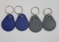 China 125kHz RFID Keyfob TK4100 Proximity ID Card Chip ABS Keychain for Access Control 41x33mm for sale