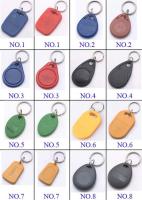 China 125kHz RFID Keyfob TK4100 Proximity ID Card Chip ABS Keychain for Access Control 41x33mm for sale
