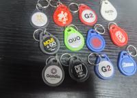 China 125kHz RFID Keyfob TK4100 Proximity ID Card Chip ABS Keychain for Access Control 41x33mm for sale