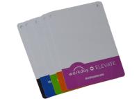 China Bio-PVC Eco-Friendly RFID Card NFC Impinj UHF 13.56MHz 860-960MHz 85.5x54mm for sale