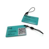 China 13.56MHz Waterproof RFID Keytag N-TAG 213 NFC Epoxy Tag 42x26mm for Gym Fitness Access Control for sale
