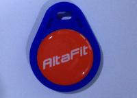 China Customized IC ID CUID RFID Tag NFC Key Fob For Access Control for sale