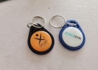 China Customized IC ID CUID RFID Tag NFC Key Fob For Access Control for sale