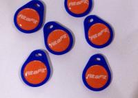 China Customized IC ID CUID RFID Tag NFC Key Fob For Access Control for sale
