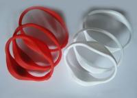 China Multicolor Rewritable RFID Dual Frequency Wristband TK4100 F08 125kHz 13.56MHz for Membership for sale