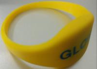 China MI-FARE Ultralight EV1 13.56MHz NFC Silicone RFID Wristband for Gym Fitness Access Control for sale
