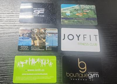 China Waterproof Custom CR80 PVC VIP Loyalty Card 85.5x54x0.76mm NFC RFID for sale