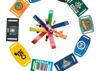 China UHF RFID Elastic Fabric Wristband 860-960MHz Heat Transfer Print Logo for Events Hospitals for sale