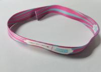 China UHF RFID Elastic Fabric Wristband 860-960MHz Heat Transfer Print Logo for Events Hospitals for sale